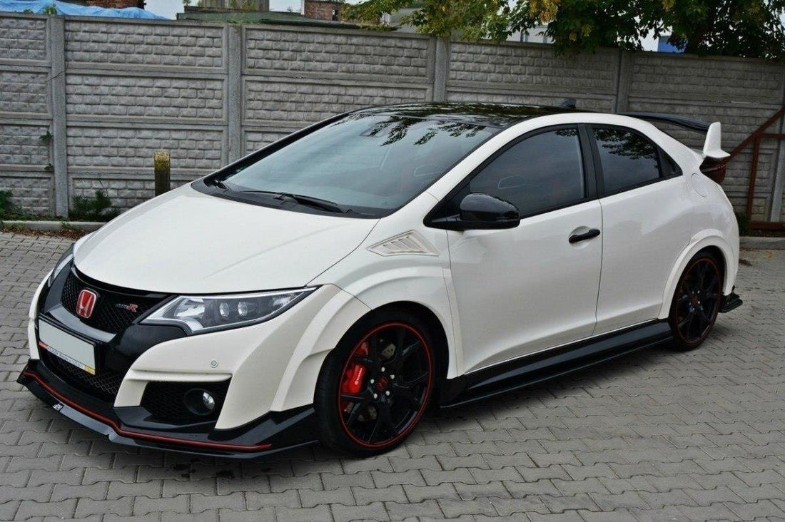 FRONT SPLITTER v.2 HONDA CIVIC IX TYPE R – Maxton Design