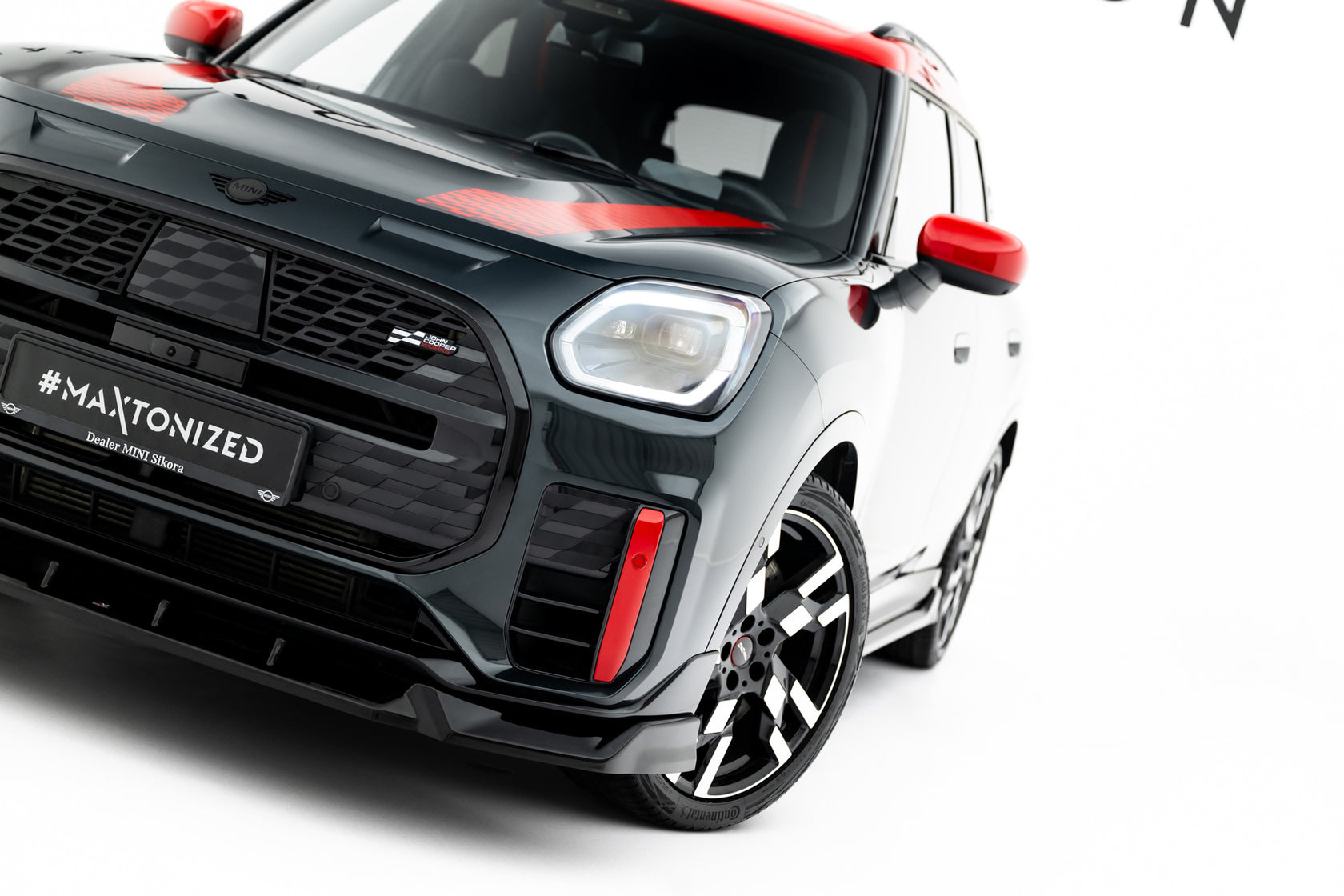 Front Splitter Mini Countryman JCW U25 – Maxton Design