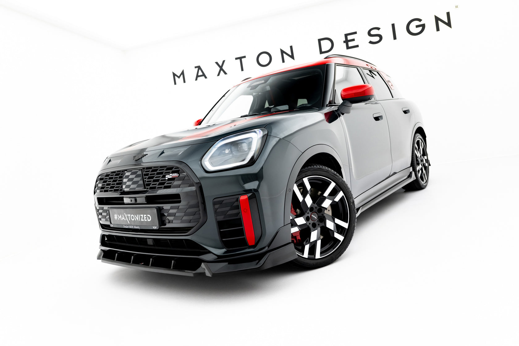 Front Splitter Mini Countryman JCW U25 – Maxton Design