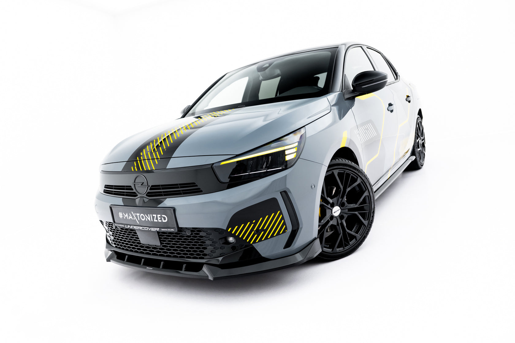 Front Splitter Opel Corsa F Facelift (Mk6 Facelift) – Maxton Design