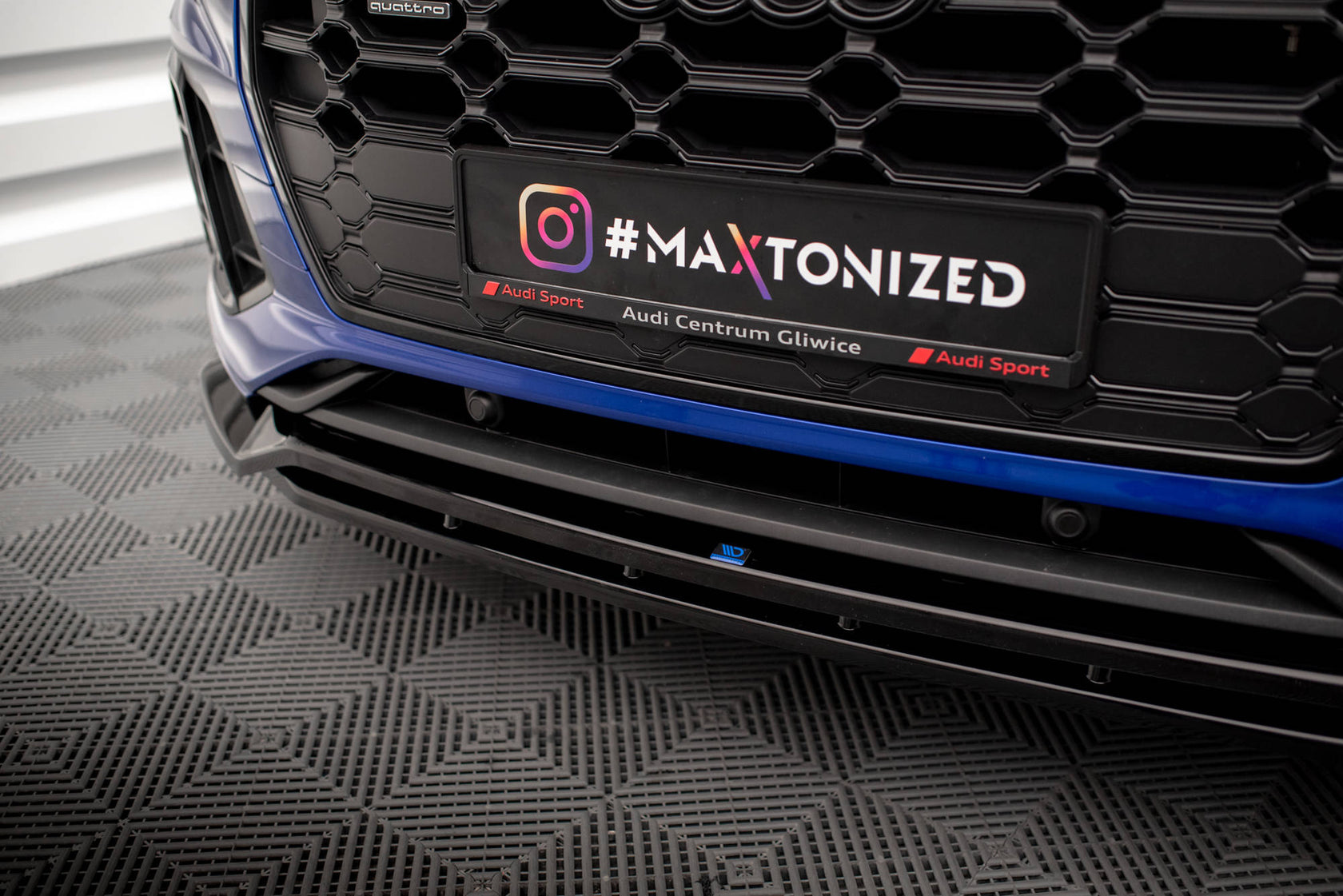 Front Splitter V.1 Audi SQ5 / Q5 S-Line SUV / Sportback Mk2 Facelift ...