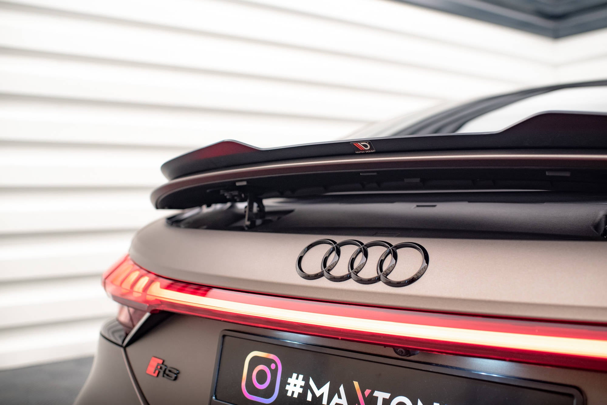 Spoiler Cap Audi e-Tron GT / RS GT RS Mk1 – Maxton Design