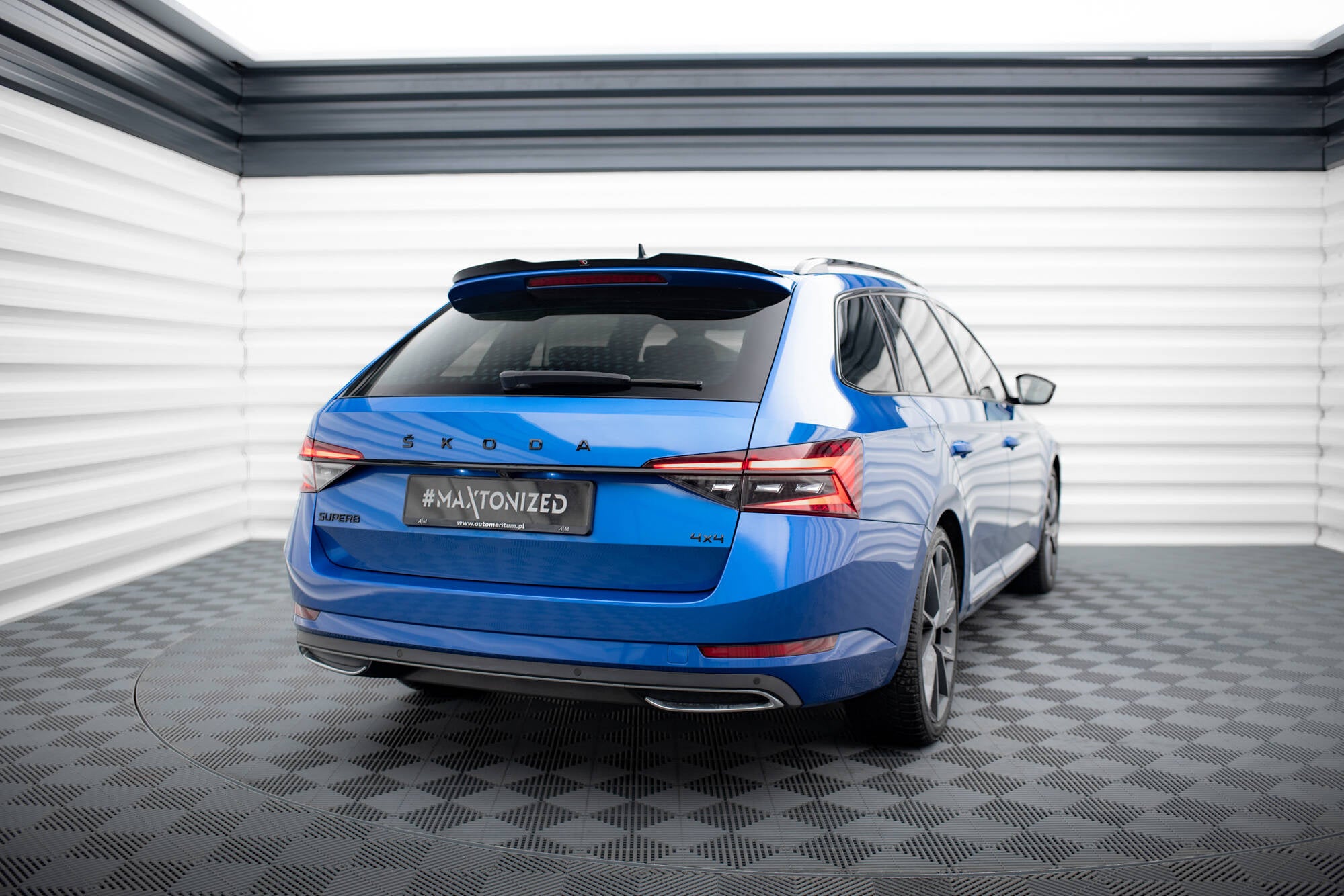 Spoiler Cap Skoda Superb Sportline Combi Mk3 / Mk3 Facelift – Maxton Design