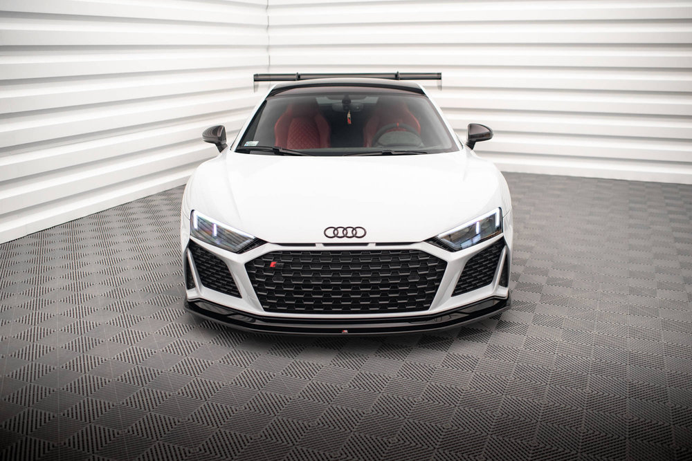 Front Splitter V.2 Audi R8 Mk2 Facelift Gloss Black | Our Offer \ Audi ...