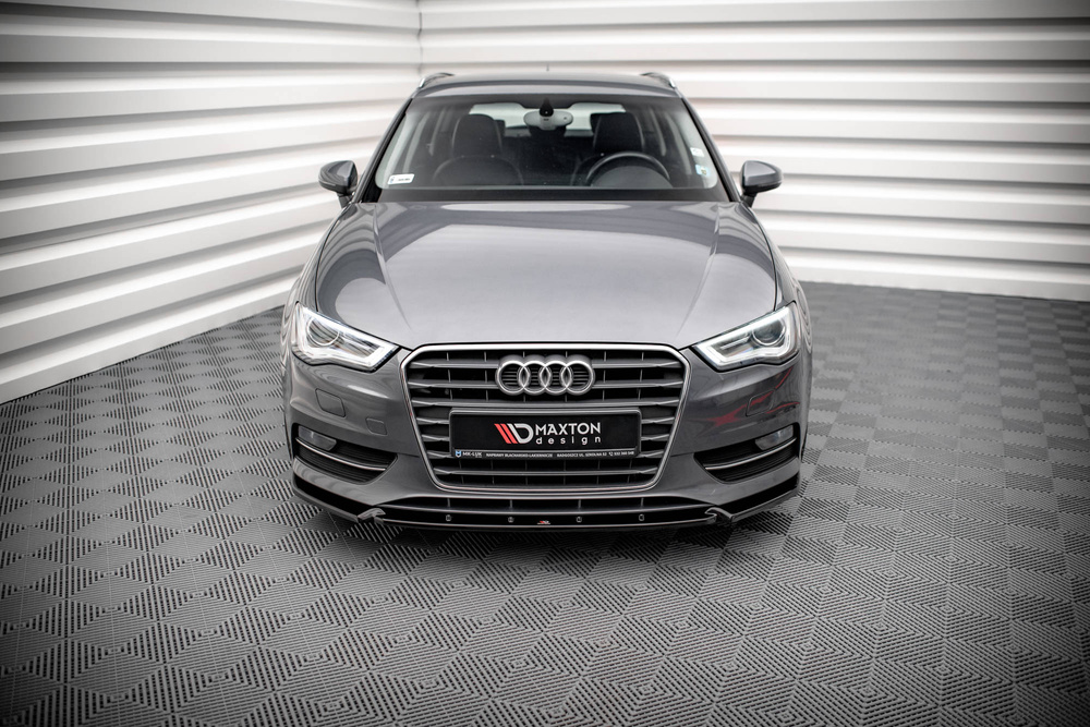 Front Splitter Audi A3 Sportback 8V Gloss Black | Our Offer \ Audi \ A3 ...