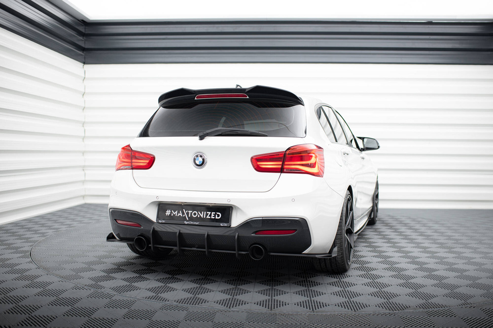 Street Pro Rear Diffuser V.3 BMW M140i Black-Red | Our Offer \ BMW ...