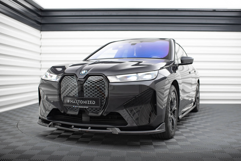 Front Splitter V.1 BMW iX M-Pack i20 | Our Offer \ BMW \ iX \ I20 [2021 ...