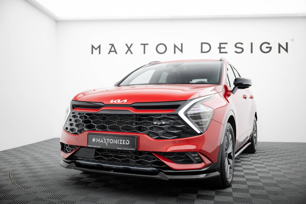 Front Splitter V.1 Kia Sportage GT-Line Mk5 | Our Offer \ Kia ...