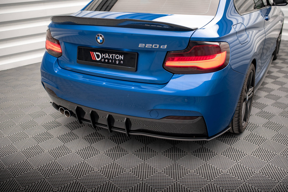 Street Pro Rear Diffuser BMW 2 M-Pack F22 Black | Our Offer \ BMW ...