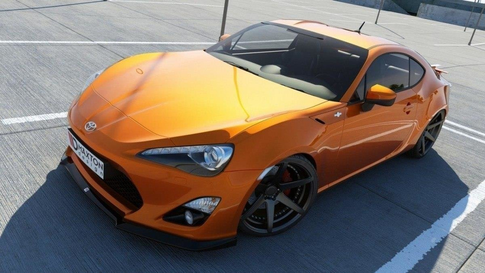 FRONT SPLITTER TOYOTA GT86 Gloss Black | Our Offer \ Toyota \ GT86 ...