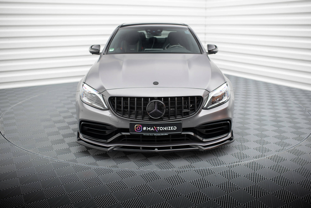 Front Splitter V.2 Mercedes-AMG C63 Sedan / Estate W205 Facelift | Our ...
