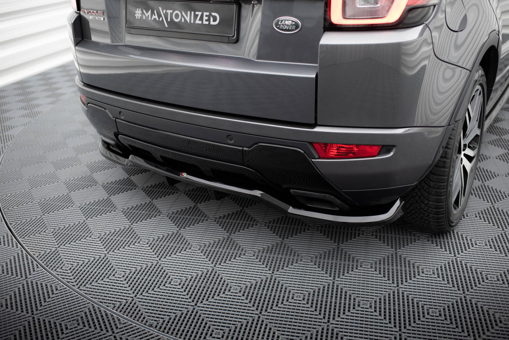 Rear Splitter (with vertical bars) Land Rover Range Rover Evoque HSE ...
