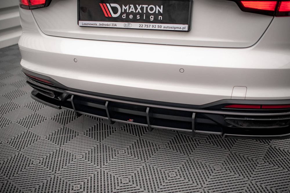 Street Pro Rear Diffuser Audi A4 B9 Facelift Black | Our Offer \ Audi ...