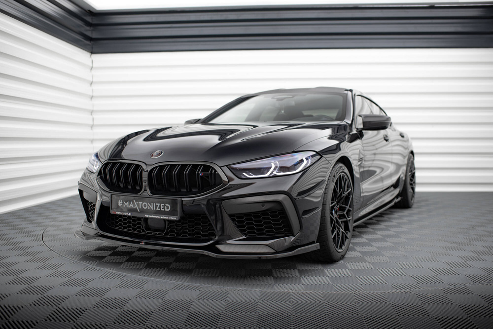 Front Splitter V.2 BMW M8 Gran Coupe F93 / Coupe F92 Gloss Black | Our ...