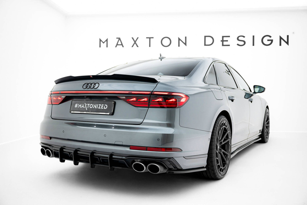 Street Pro Rear Diffuser Audi S8 D5 Facelift Black | Our Offer \ Audi ...