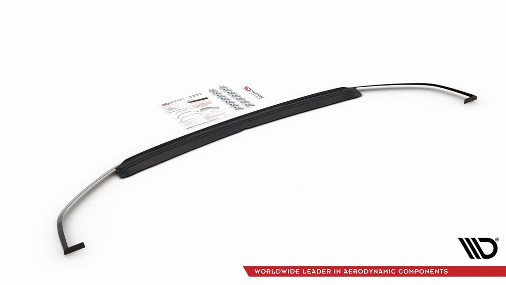 Front Splitter V.3 Volkswagen Polo GTI / R-line Mk6 Gloss Black | Our ...