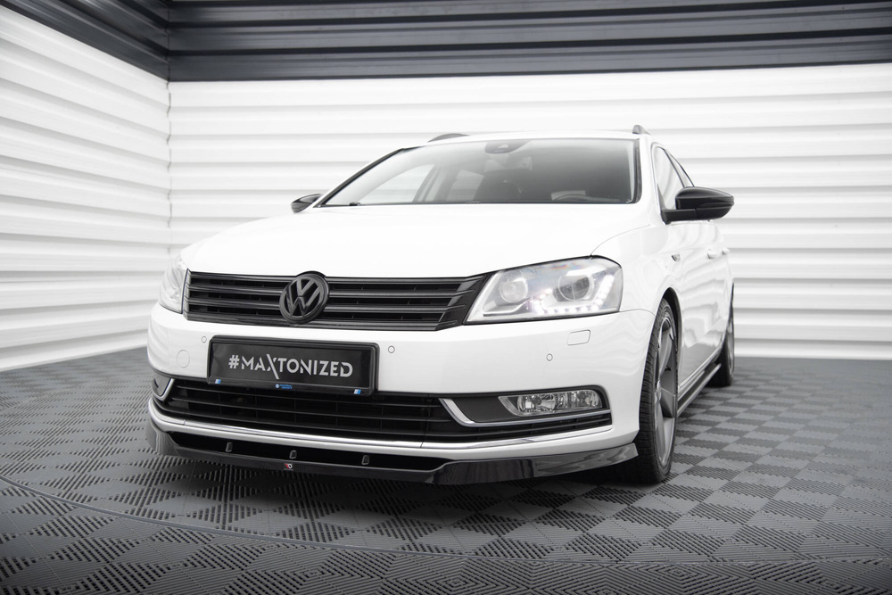 Front Splitter V.1 Volkswagen Passat B7 | Our Offer \ Volkswagen \ Passat \ Mk7 (B7) [2010-2014 ...