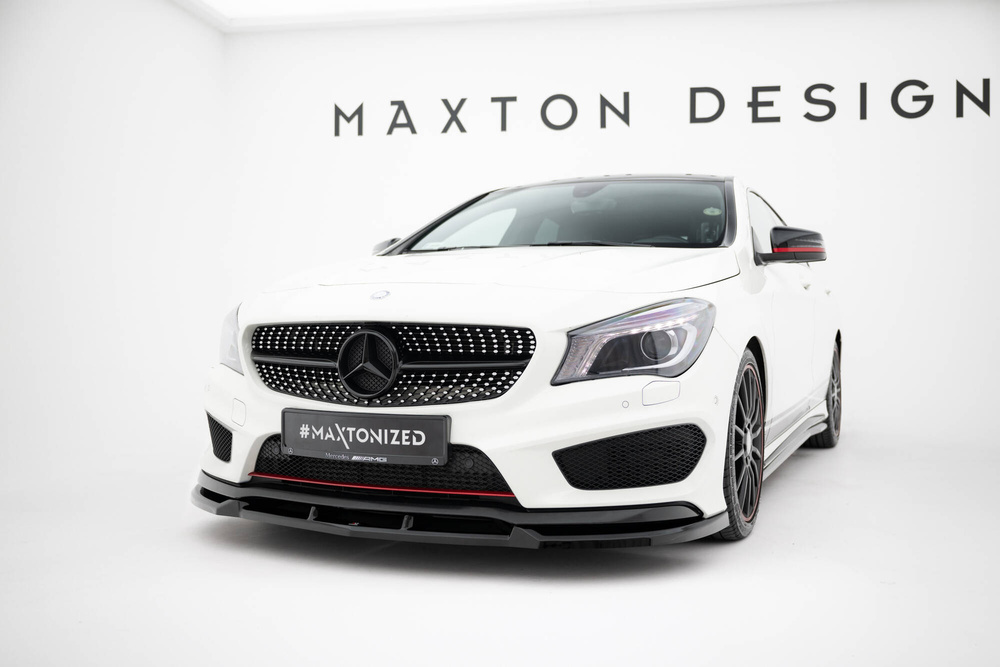 Front Splitter Mercedes-Benz CLA AMG-Line C117 | Our Offer \ Mercedes ...