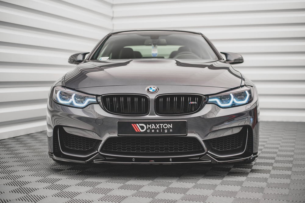 Front Splitter BMW M4 F82 Gloss Black | Our Offer \ BMW \ Seria M4 ...