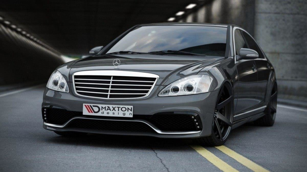 FRONT BUMPER MERCEDES S W221 (look W205) | Our Offer \ Mercedes-Benz ...