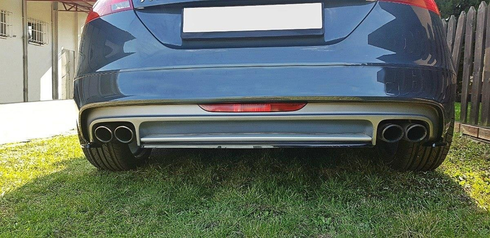 Rear Splitter Audi TT S Mk2 (8J) Gloss Black | Our Offer \ Audi \ TT ...