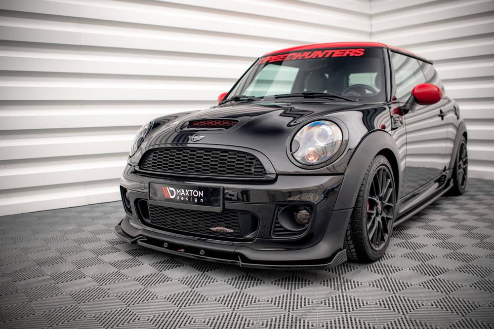 Front Splitter V.3 Mini Cooper John Cooper Works R56 Gloss Black | Our ...