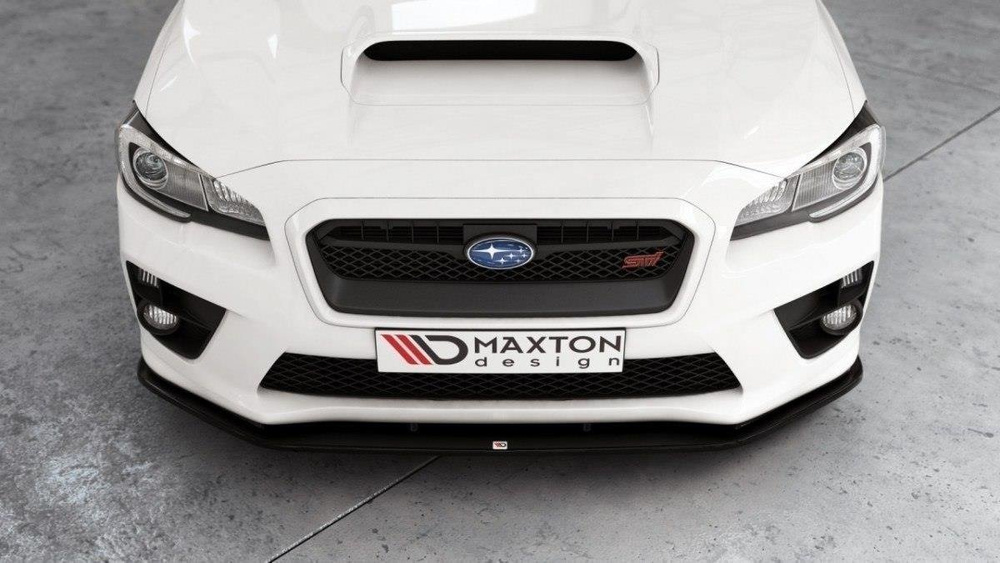 FRONT SPLITTER v.2 SUBARU WRX STI Gloss Black | Our Offer \ Subaru ...
