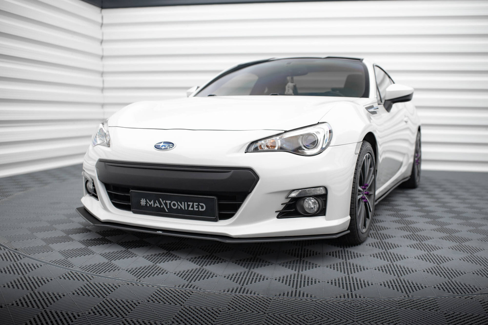 Street Pro Front Splitter Subaru BRZ Mk1 Black | Our Offer \ Subaru ...