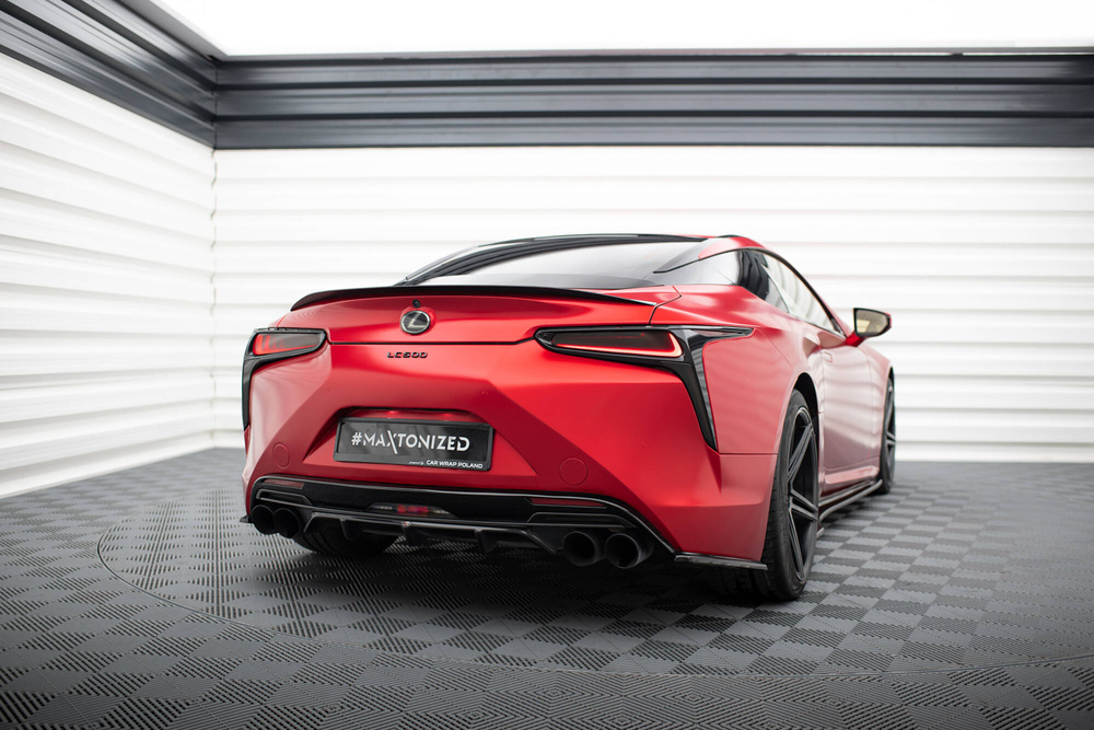 Rear Valance Lexus LC 500 Gloss Black | Our Offer \ Lexus \ LC \ Mk1 ...