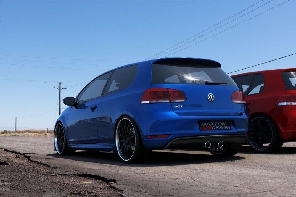 REAR VALANCE VW Golf V R32 Look for VW Golf VI GTI Gloss Black | Our ...