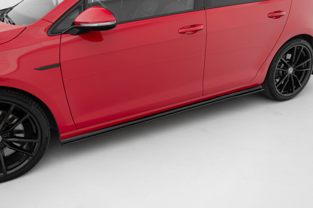 Street Pro Side Skirts Diffusers Volkswagen Golf R / R-Line Mk7 ...