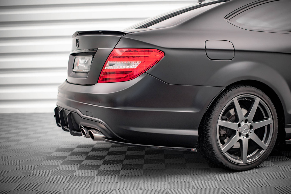 Rear Side Splitters Mercedes-Benz C Coupe / Sedan / Estate AMG-Line ...