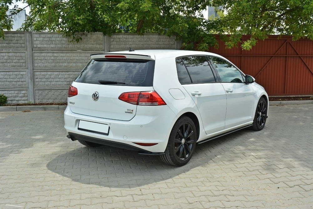 REAR SIDE SPLITTERS VW Golf Mk7 Standard Gloss Black | Our Offer ...