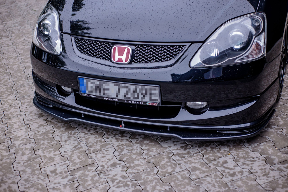FRONT SPLITTER V.1 HONDA CIVIC EP3 (MK7) TYPE-R/S FACELIFT Gloss | Our ...