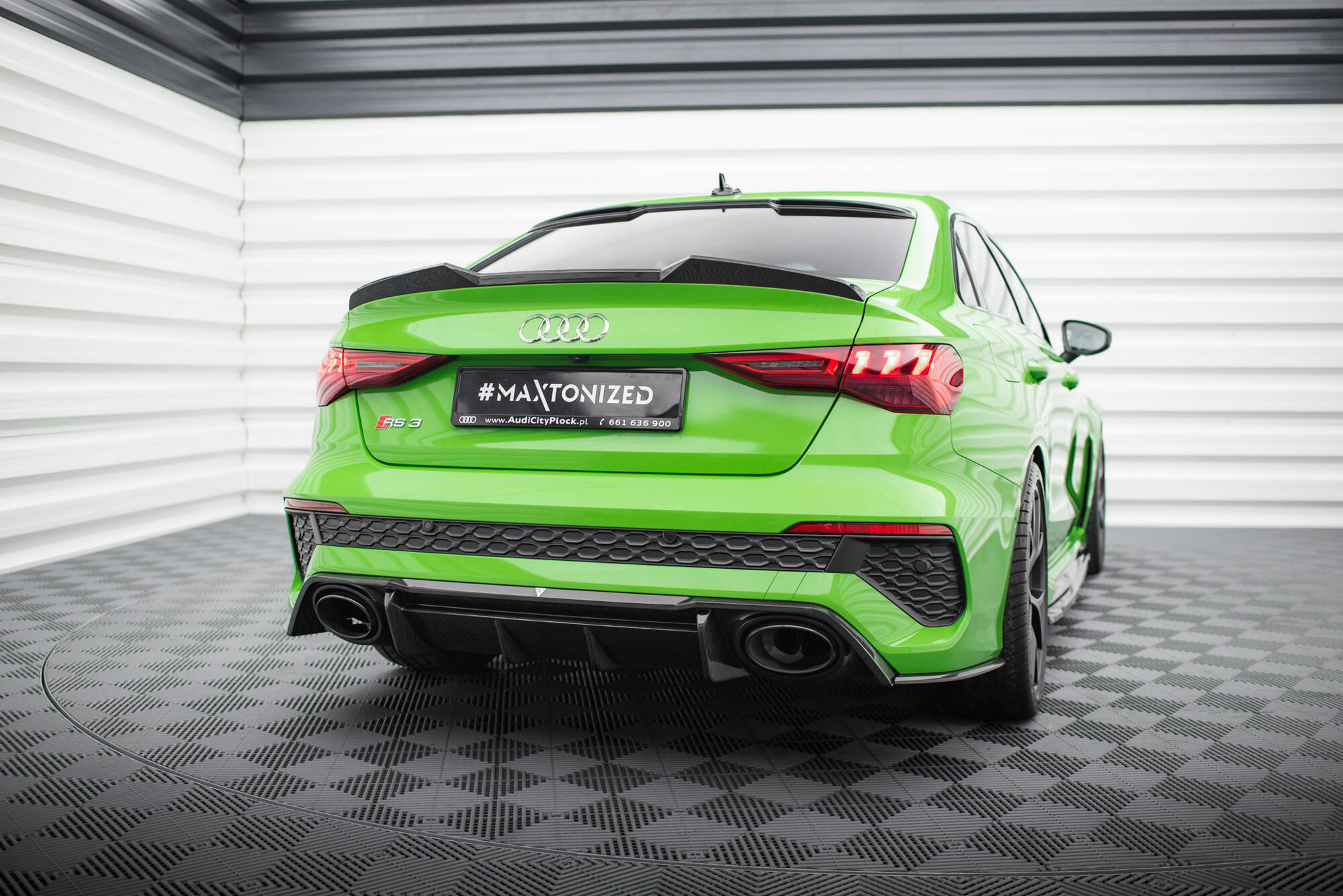 Carbon Fiber Rear Diffuser Audi RS3 Sedan 8Y | Our Offer \ Audi \ A3 ...