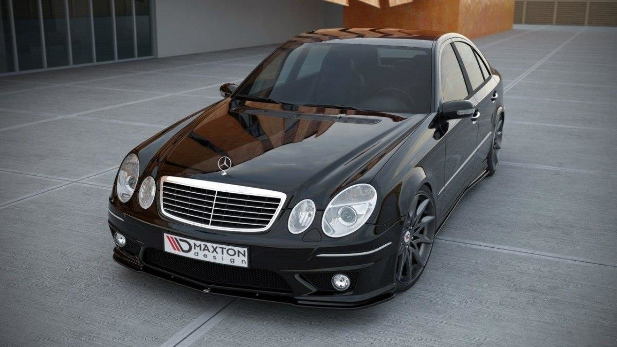 FRONT SPLITTER MERCEDES E W211 AMG FACELIFT Carbon Look | Our Offer ...