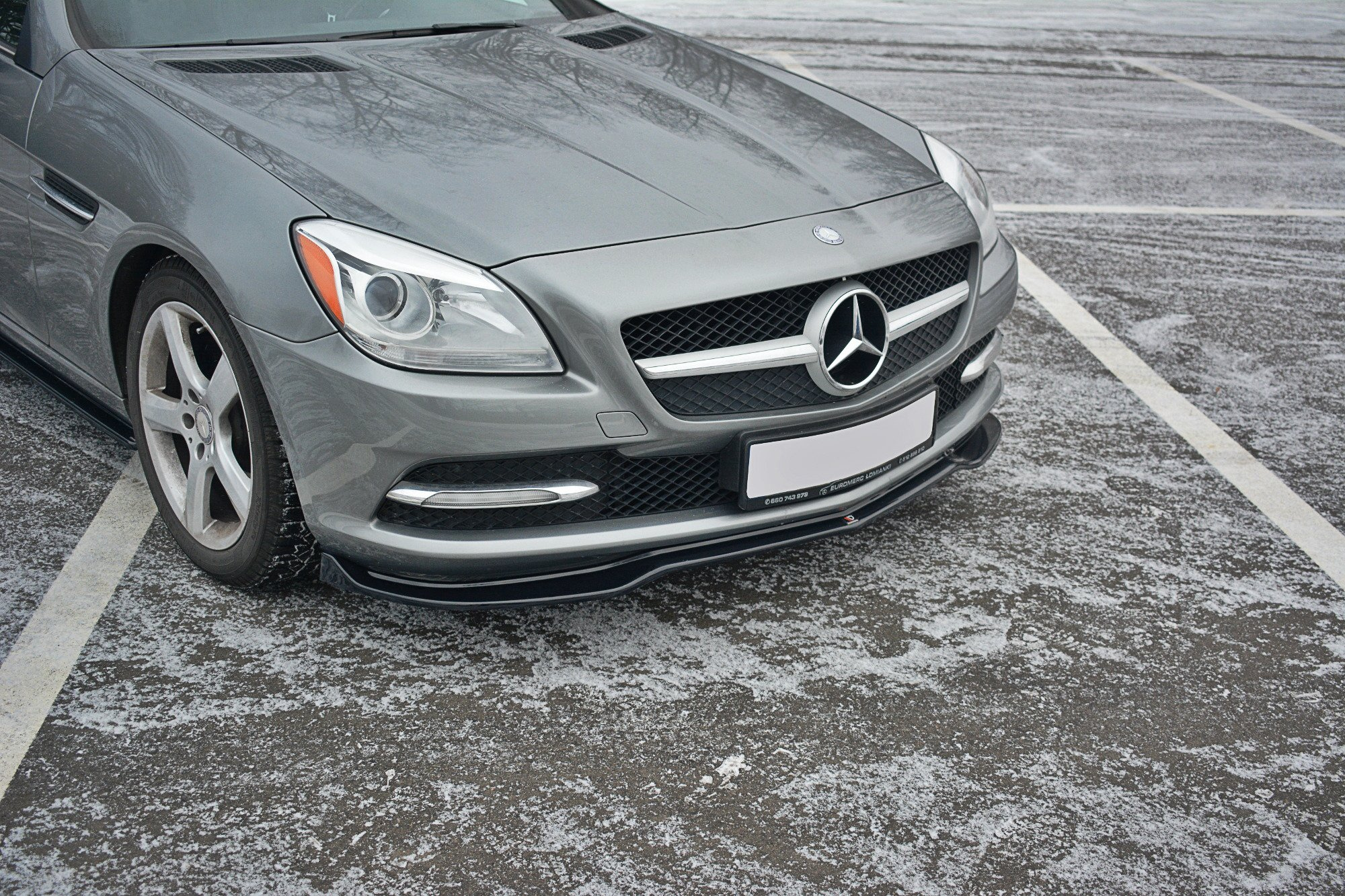 FRONT SPLITTER V.1 MERCEDES SLK R172 Carbon | Our Offer \ Mercedes ...