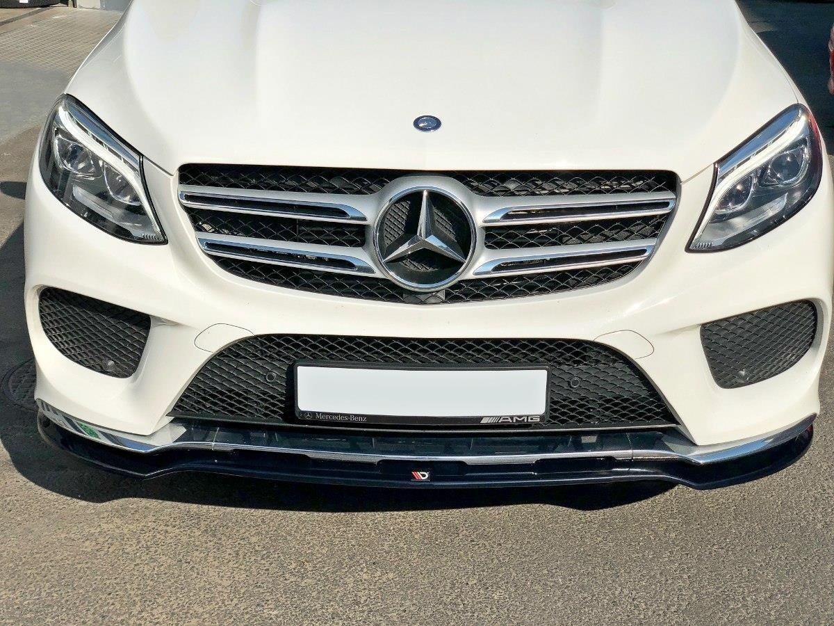 FRONT SPLITTER V.1 Mercedes GLE W166 AMG-Line Carbon Look | Our Offer ...