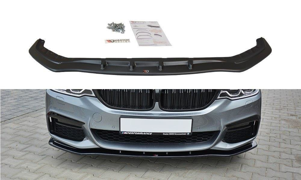 FRONT SPLITTER V.1 for BMW 5 G30/ G31 M-Pack Carbon Look | Our Offer ...