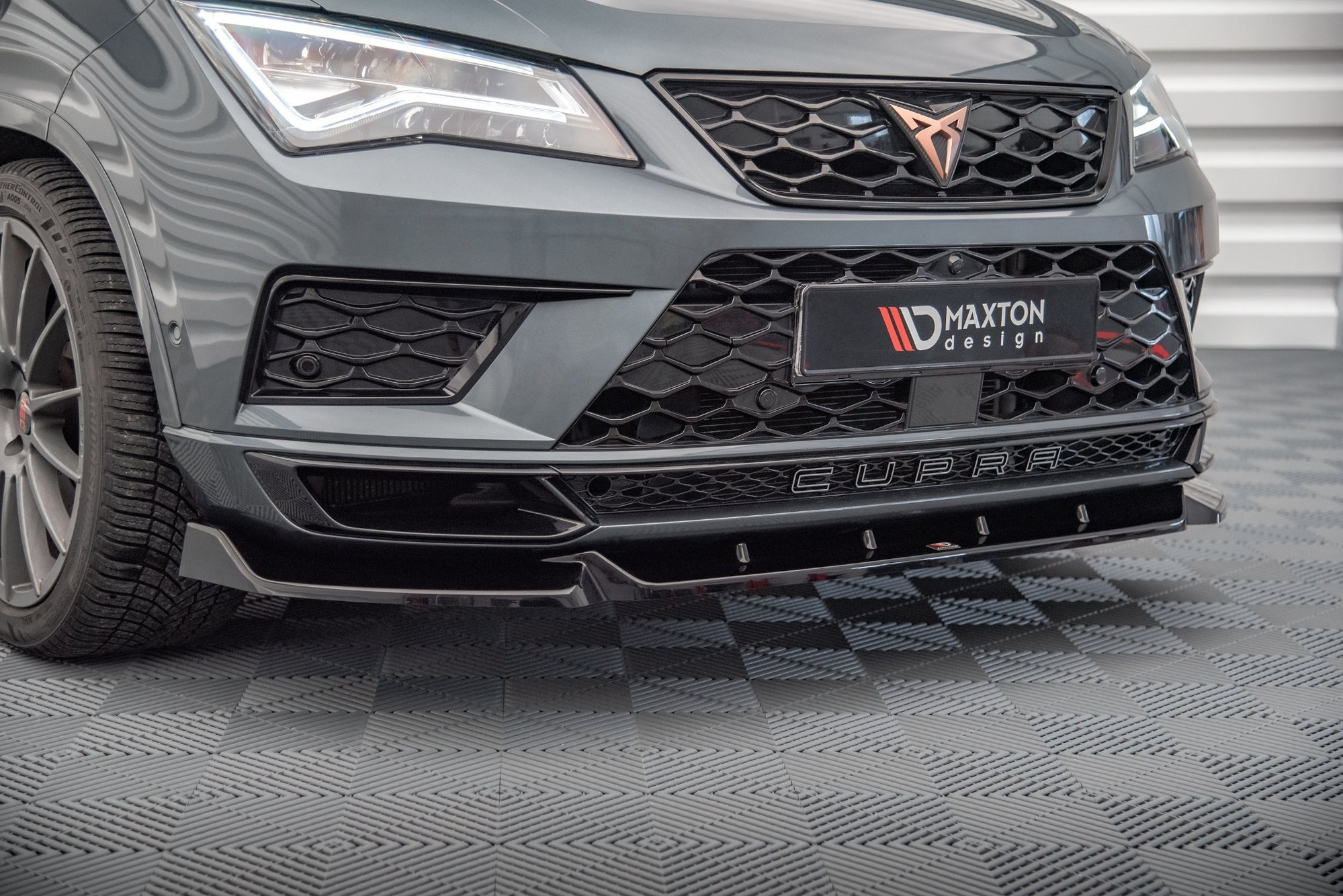 Front Splitter V.1 Cupra Ateca Gloss Black | Our Offer \ Cupra \ Ateca ...