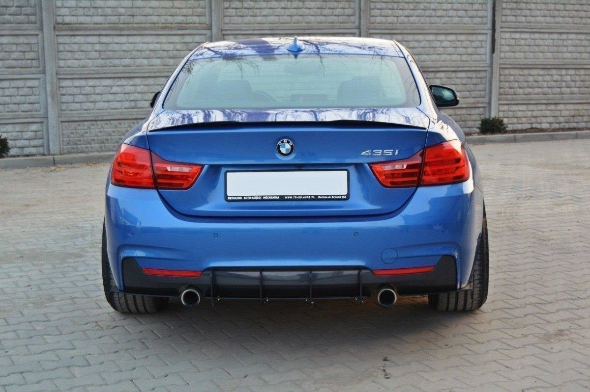 REAR DIFFUSER & REAR SIDE SPLITTERS BMW 4 F32 M-PACK | Our Offer \ BMW ...