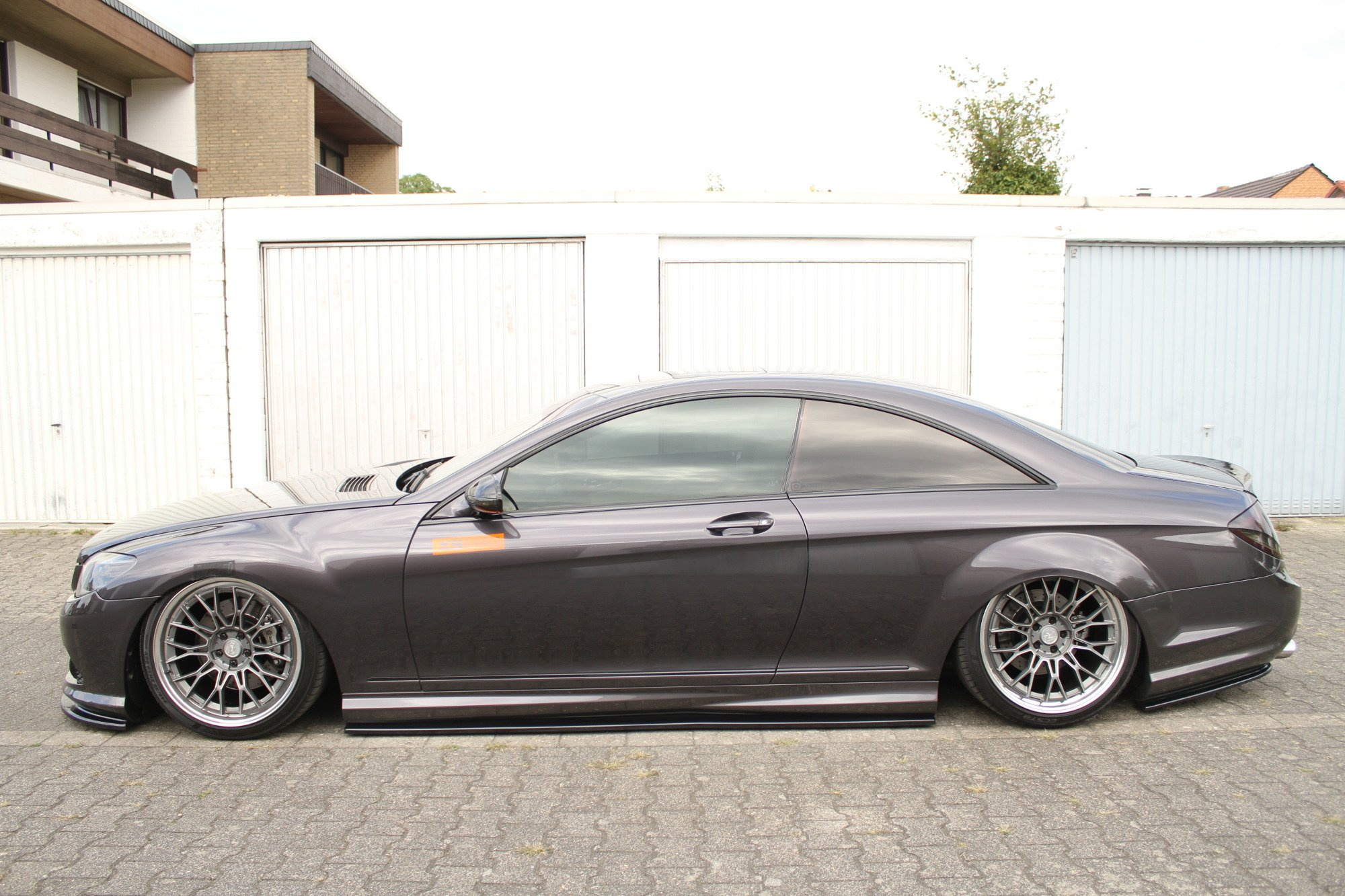 REAR SIDE SPLITTERS MERCEDES CL 500 C216 AMGLINE Carbon Look | Our ...