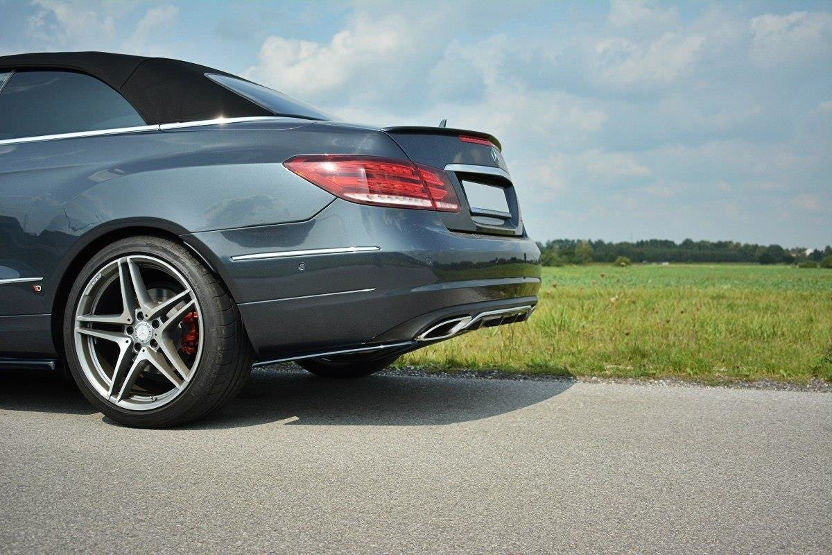REAR SIDE SPLITTERS Mercedes E W212 Carbon Look | Our Offer \ Mercedes ...