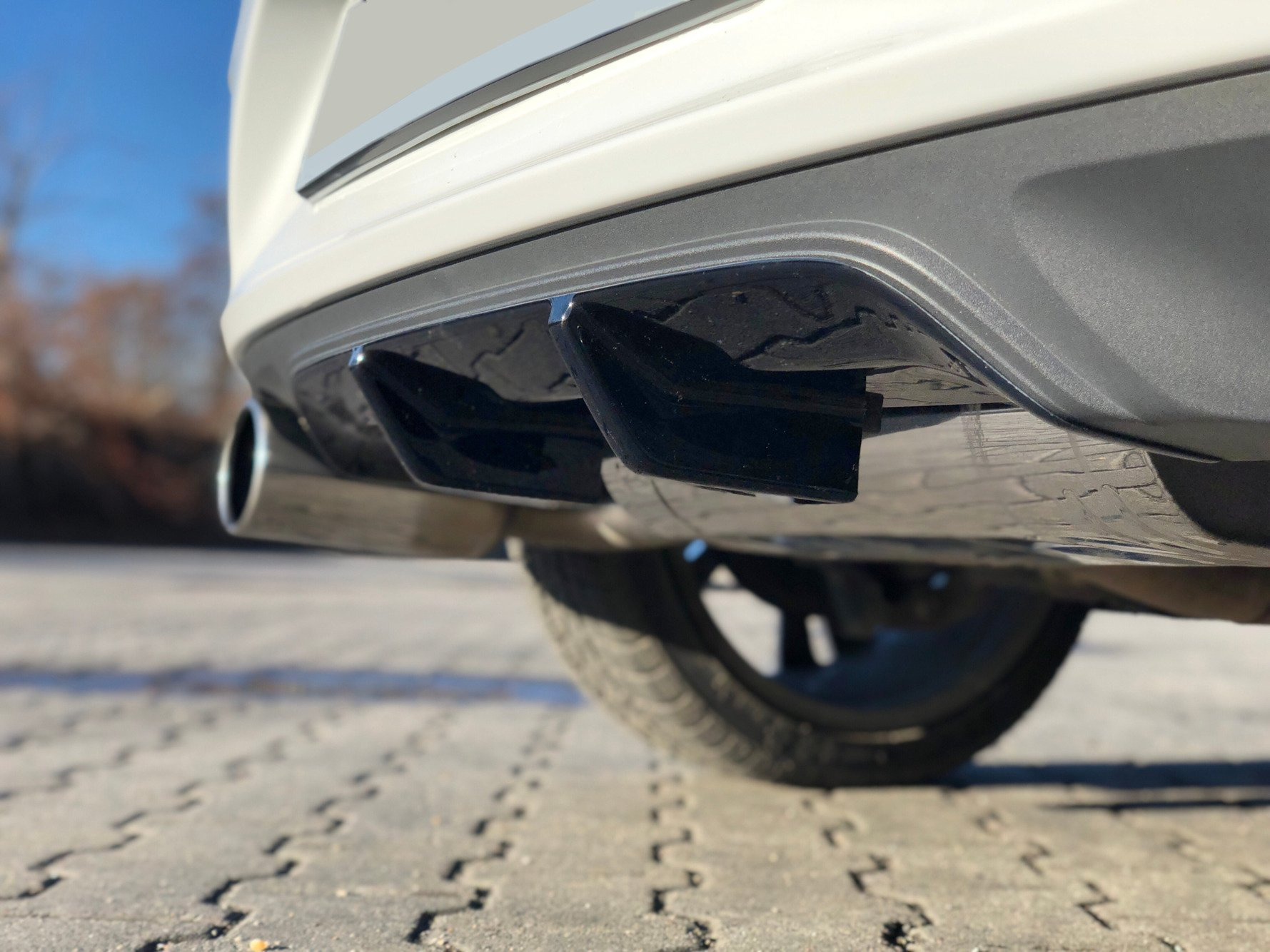 REAR VALANCE FORD OPEL ASTRA K OPC-LINE Textured | Our Offer \ Opel ...