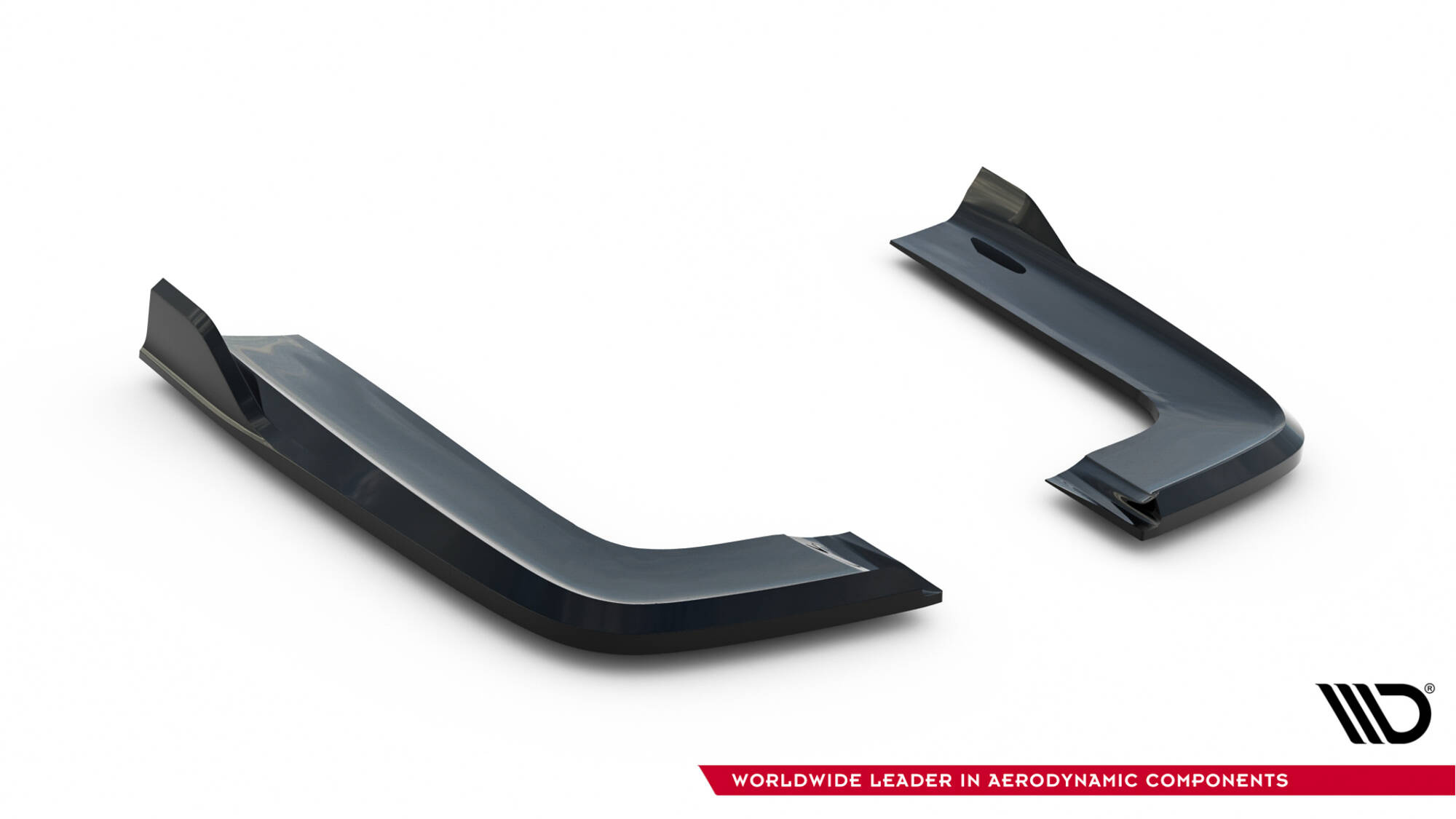 Rear Side Splitters V.3 Mercedes-Benz V-Class AMG-Line W447 Facelift 2 ...