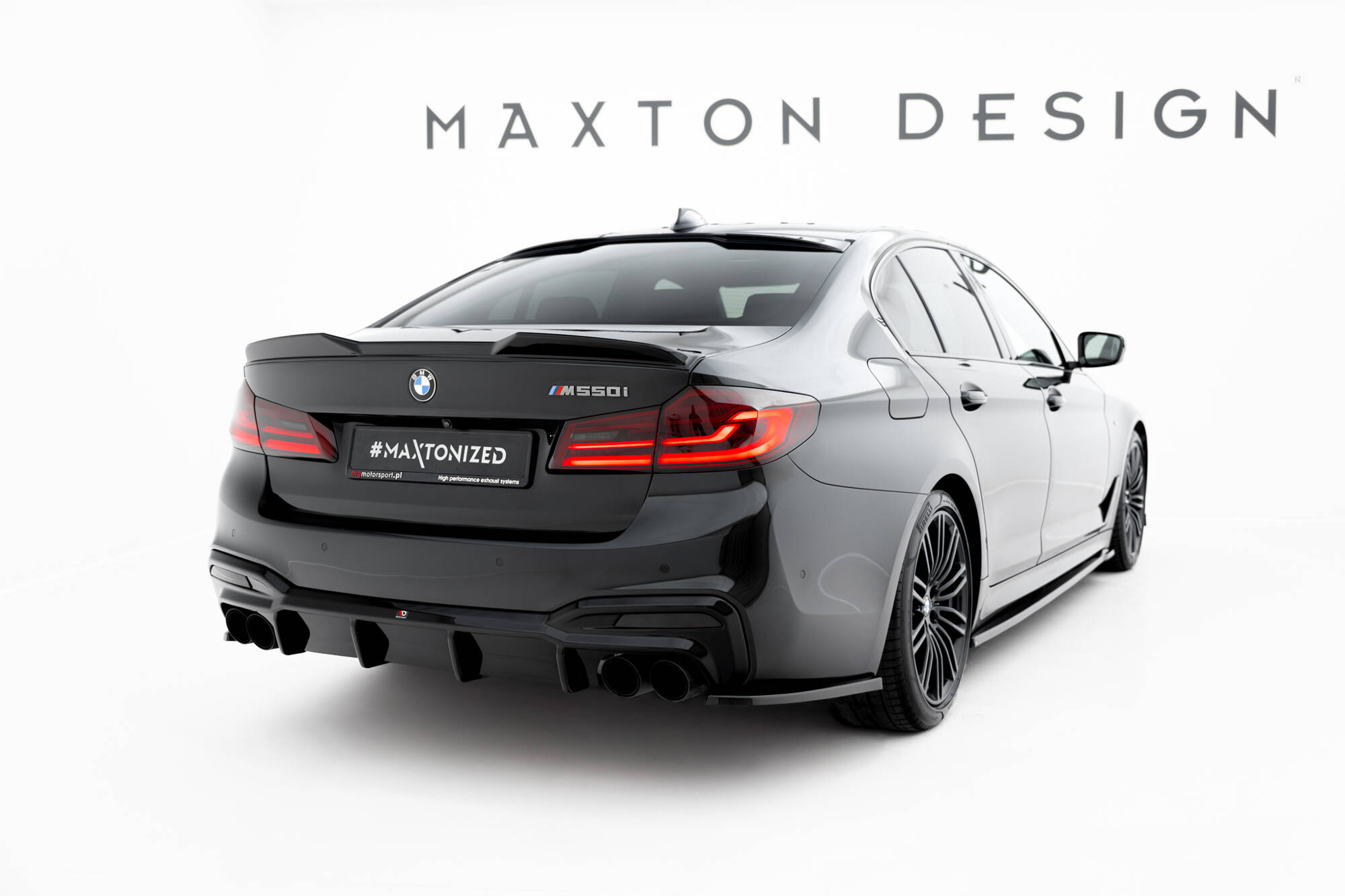 Set of Splitters BMW M550i Sedan G30 | Our Offer \ Maxton Set Our Offer \ BMW \ Seria 5 \ G30 ...