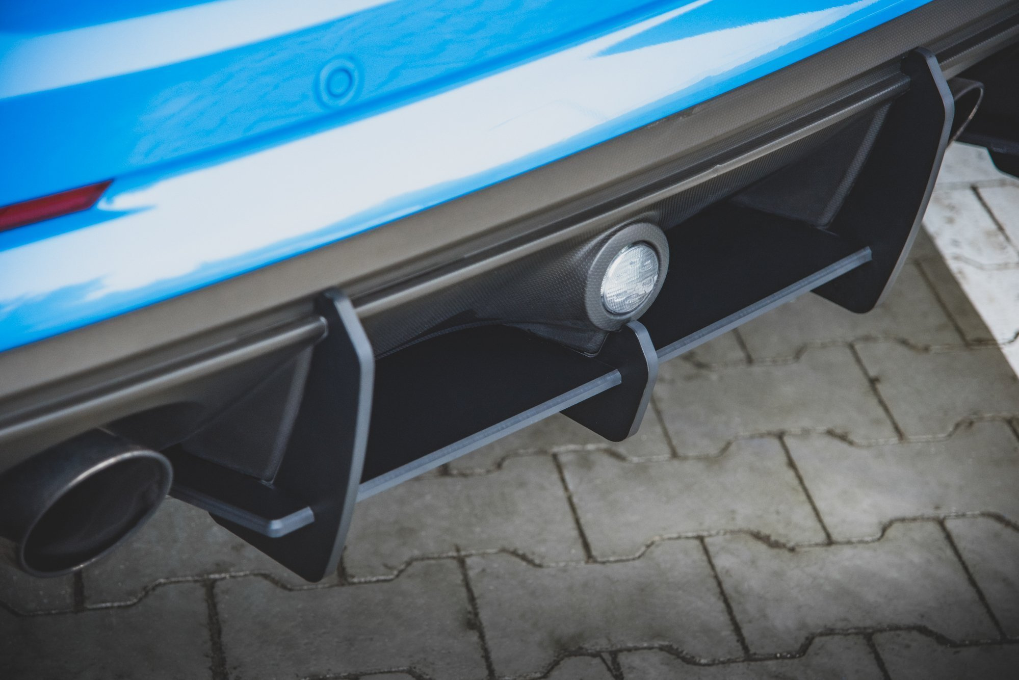 Street Pro Rear Diffuser V.1 Ford Focus RS Mk3 Red | Our Offer \ Ford ...
