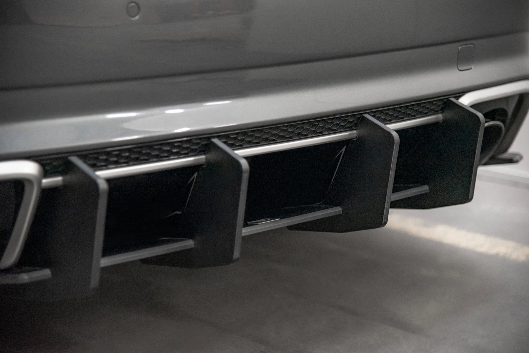 Street Pro Rear Diffuser V.2 Audi RS3 8V Sportback Black | Our Offer ...