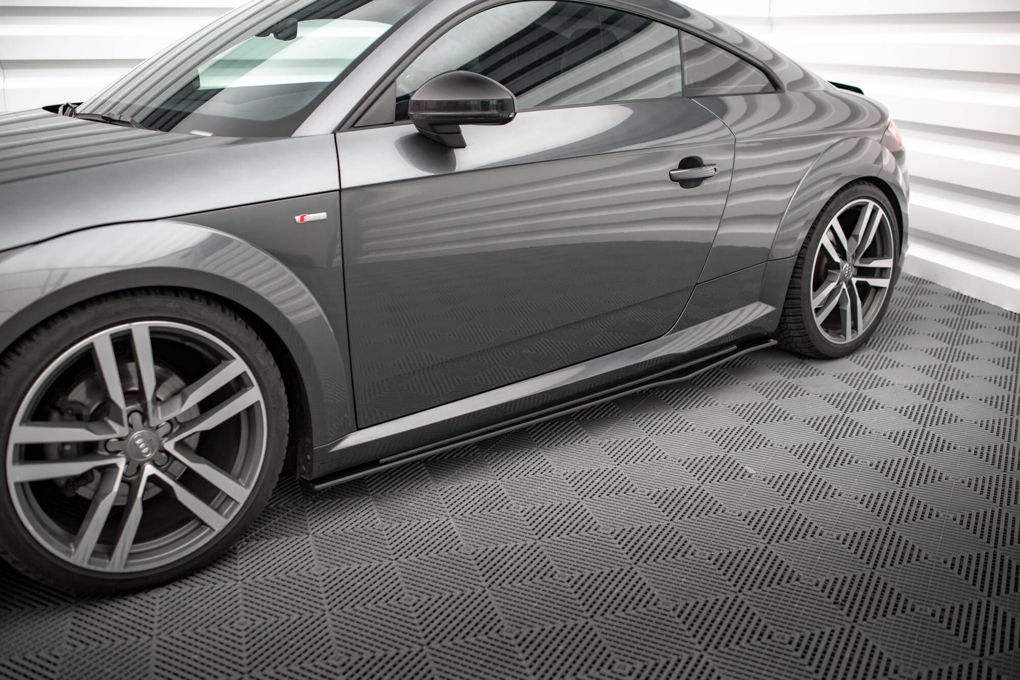 Street Pro Side Skirts Diffusers Audi TT S / S-Line 8S Black | Our ...