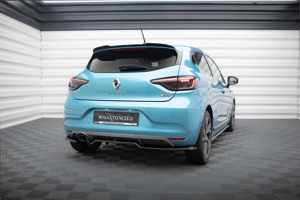 Central Rear Splitter (with vertical bars) Renault Clio R.S. Line Mk5 ...